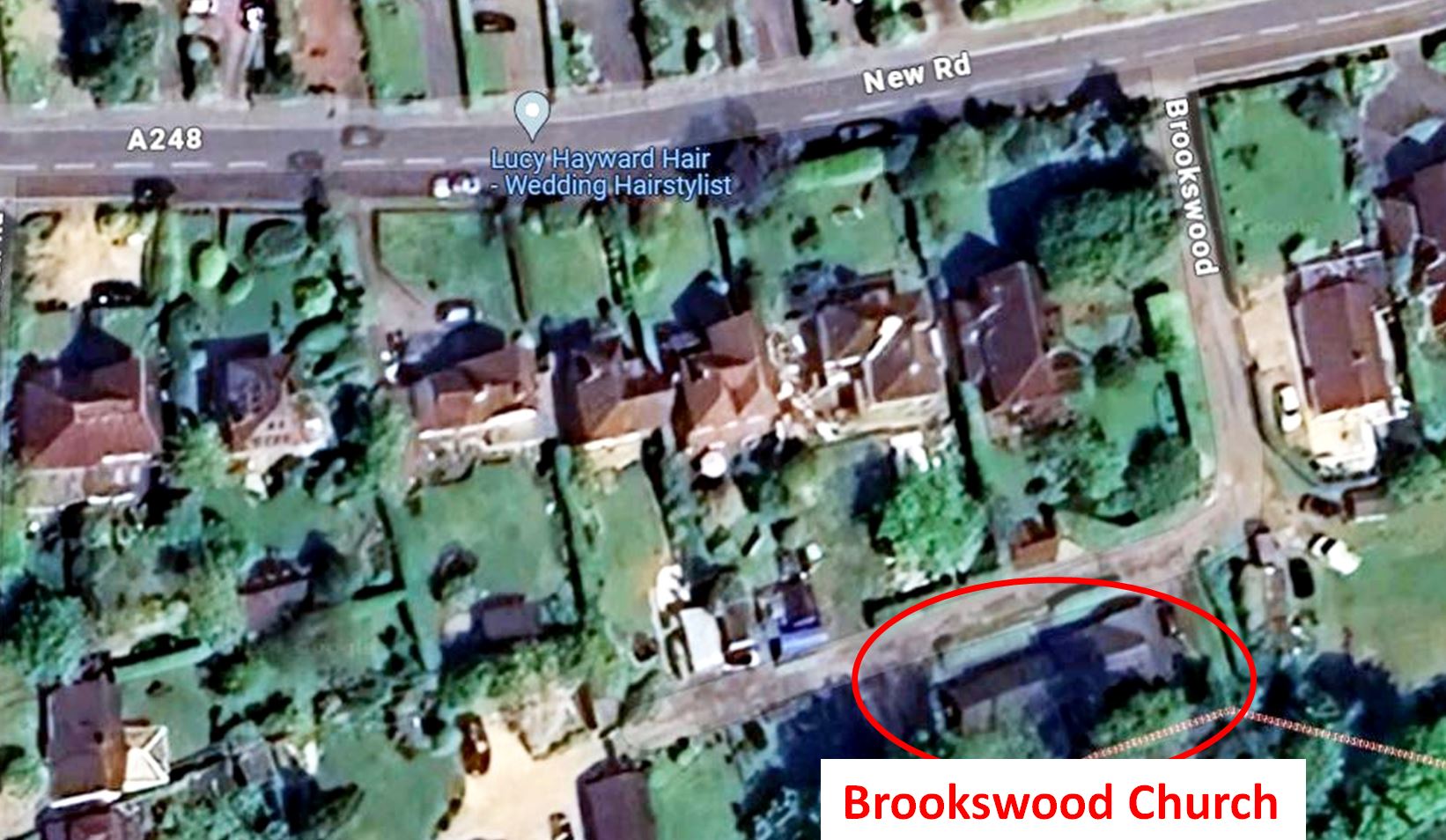 How to find us – Brookswood Church